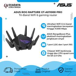 Promo ASUS ROG Rapture GT-AX11000 Pro | Tri-Band WiFi 6 Gaming Router ...
