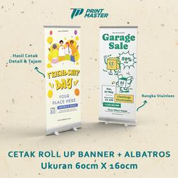 Jual Roll Up Banner 60 X 160 cm + Print / Cetak / Gambar Bahan Albatros - Glossy - Jakarta Pusat ...