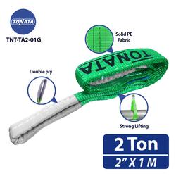 Promo Webbing Sling Belt 3 Ton x 2 M Yellow Tonata / Tali Angkat Double ...