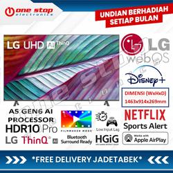 Promo LG SMART TV 65UR7500PSC UHD 4K AI THINQ 65 INCH Cicil 0% 3x ...
