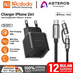 Jual MCDODO Cherger 2in1 Fast Charging iPhone 12 13 14 15 USB C ...