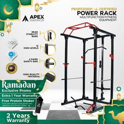 Jual Power Rack Bundle STRENGTHBAE Cage Barbell Plat Beban Bench Home ...
