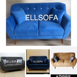Jual Sofa living 2 seater minimalis modern model sofa industrial retro ...