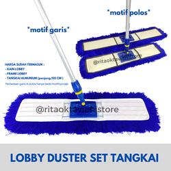 Jual Lobby duster / Alat pel dorong / LOBBY DUSTER SET AKRILIK 60 CM ...