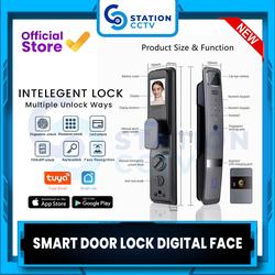 Promo Smart Doorlock Face Recognition / Smart Door Lock Digital Face ...