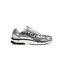 Promo NIKE P-6000 Metallic Silver Sail Black P6000 ORIGINAL RESMI - 44 ...