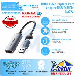 Jual VENTION Video Capture Card USB to HDMI Game Record Streaming - ACW ...