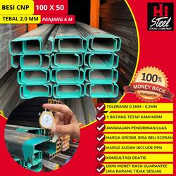 Jual CNP 100 x 50 x 20 x 3,2mm x 6M SNI FULL - Jakarta Barat - Besi ...