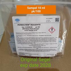 Jual HACH 2105569, DPD Free Chlorine Reagent Powder Pillows, 10 mL, pk ...