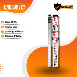 Jual RAMBU MISTAR BAK UKUR 5M/5 METER/ LEVELLING/ALUMINIUM STAFF 5 M ...