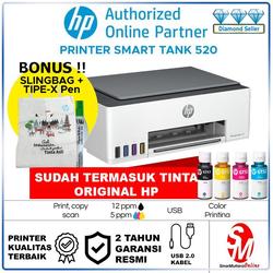 Promo Printer HP Smart Ink Tank 520 AIO Print Scan Copy - Smart Tank ...