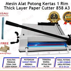 Promo Mesin Thick Layer Paper Cutter A3 858 - Alat Pemotong Kertas 1 ...
