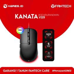 Jual Fantech Kanata VX9 / VX-9 Wired Gaming Mouse Ambidextrous VX 9 - Kota Bandung - Clover ...