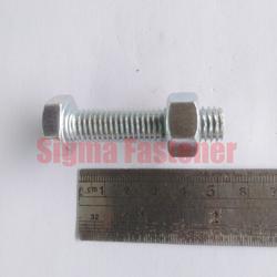 Jual Baut Mur Putih M12x50 BMP M12 x 50 Baut Mur Besi Galvanis Set - Jakarta Barat - SLF | Tokopedia