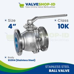 Jual Ball valve Flange JIS 10K ukuran 4"(inch) - Jakarta Barat - sinar teknik sentosa 99 | Tokopedia