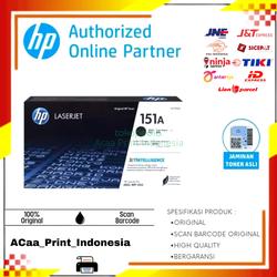 Jual TONER catridge HP LASERJET 151A W1510A HP 151A black/ 100% ...