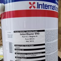 Jual Interthane 990 RAL 9003 / RAL9003 signal white 5L International ...