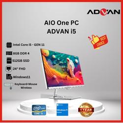 Jual Advan All In One PC AIO OnePC Intel i3 8+256GB/i5 8+512GB Windows ...