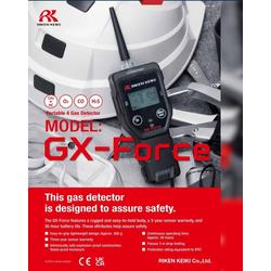 Jual Riken Keiki GX-Force Portable Gas Detector (EX TYPE A) CH4 ...