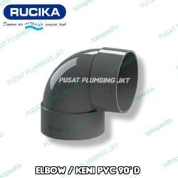 Jual Knee 4 inch / Elbow / Keni PVC 4 inch (D) RUCIKA WAVIN - Jakarta ...