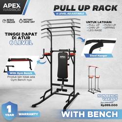 Jual Apex Warrior Pull Up Rack Station + Bench - Multifunction Power Tower - Non Bench - Jakarta ...
