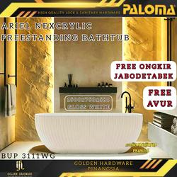 Jual PALOMA BATHTUB BAK MANDI PUTIH HIGHSTONE FREE STANDING BUP 2013WM ...