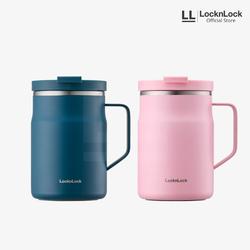 Promo LocknLock Tumbler Metro Mug 475ml - LHC4219 - White - Kab ...