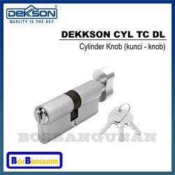 Jual CYLINDER DEKKSON CYL TC KK DL60MM MATT BLACK Silinder Kunci Knob Hitam - Jakarta Barat ...