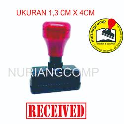 Jual Stempel Received dengan tanggal shiny S-402 Self-Inking - RECEIVED ...