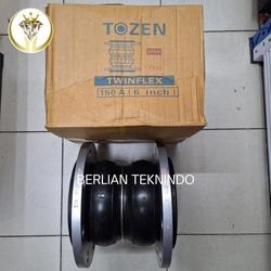 Jual 2" inch Flexible Rubber Join TOZEN Twinflex JIS 10K - Jakarta ...