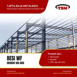 Jual BESI WF 300 x 150 x 6,5 x 9 mm x 12 mtr - Jakarta Barat - Suma ...