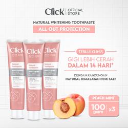 Promo Click Natural Toothpaste Whitening + All Out Protection - Kota ...