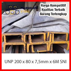 Jual UNP 80 - Besi Kanal U / UNP channel / 80 x 45 x5mm - 6meter ...