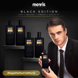 Promo [NEW] Morris Eau De Parfum Black Edition 100ml - Woody - Jakarta ...