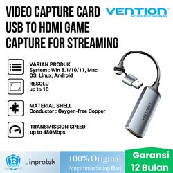 Jual VENTION Video Capture Card USB to HDMI Game Record Streaming - ACW ...