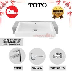 Jual Wastafel Toto LW 897 CJ / LW897CJ complete set - Jakarta Barat ...