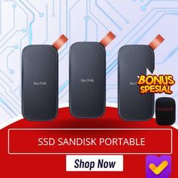 Promo SSD Sandisk E30 1TB - SSD Portable Eksternal USB-A Cicil 0% 3x - Jakarta Barat - Trinity ...