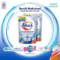 Promo Attack Plus Softener 1200ml Triplepack - Deterjen Cair Mesin Cuci ...