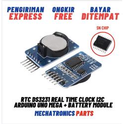 Jual [CNC] Rtc Ds1307 Real Time Clock I2c Arduino Uno Mega + Battery Module - Kota Bandung - CNC ...