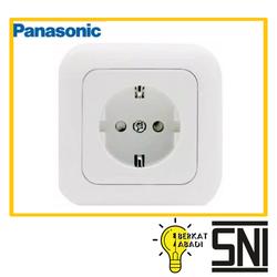 Jual STOP KONTAK PANASONIC CP WEJP 1121-7 WIDE SERIES PANASONIC - Kota ...