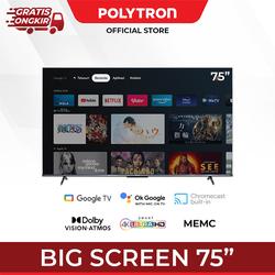 Promo POLYTRON 4K UHD Smart Google TV 65 Inch PLD 65UG5959 Cicil 0% 3x ...