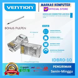 Jual Vention Konektor RJ45 Cat6 7 6A 5e UTP FTP Modular Ethernet ...