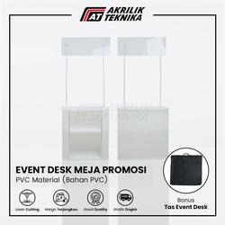 Jual Event Desk Hitam-Meja Jualan-Meja Promosi-Meja Pameran-Booth ...