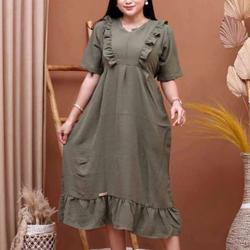 Jual DASTER POLOS LENGAN 3/4 BUSUI FRIENDLY MODEL LENGAN KERUT CRINKLE ...