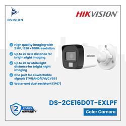 Jual HIKVISION DS-2CE16D0T-EXLPF Turbo HD 2MP Dual Light Fixed Bullet Cam - Jakarta Utara ...