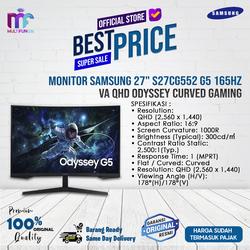 Jual SAMSUNG 27" Odyssey G3 165Hz 1ms Premium Gaming Monitor ...
