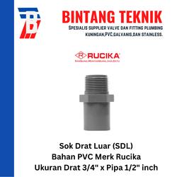 Jual Shock Drat Luar 3/4 inch - SDL 3/4 inch (fitting pipa PVC) - Kota ...