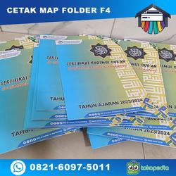 Jual Cetak Map Folder F4 Custom Full Color Laminasi doff/glossy - Jakarta Barat - Ngundangaja ...