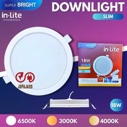 Jual LAMPU DOWNLIGHT PLAFON LED INLITE OUTBOW 18W 18 WATT BULAT ...