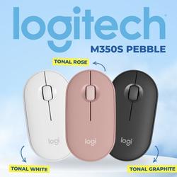 Promo Logitech Pebble 2 M350s Mouse Wireless Bluetooth Slim Silent ...